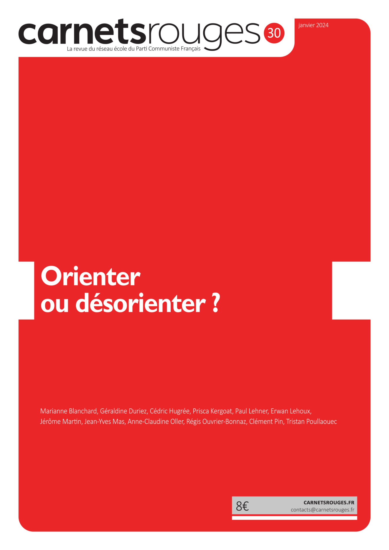 Carnets rouges | La revue du réseau école du PCF